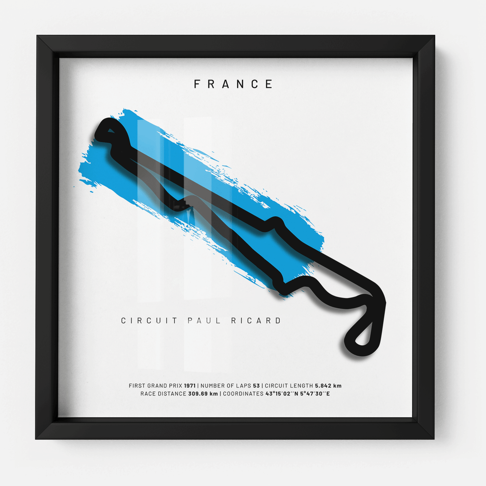 Cuadro F1: Circuit Paul Ricard, France | SporticArt® Colors